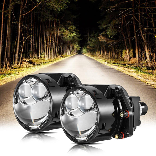 3 Inch 136W 6000K Double Hyperboloid Bi-LED Projector Lens Headlight S