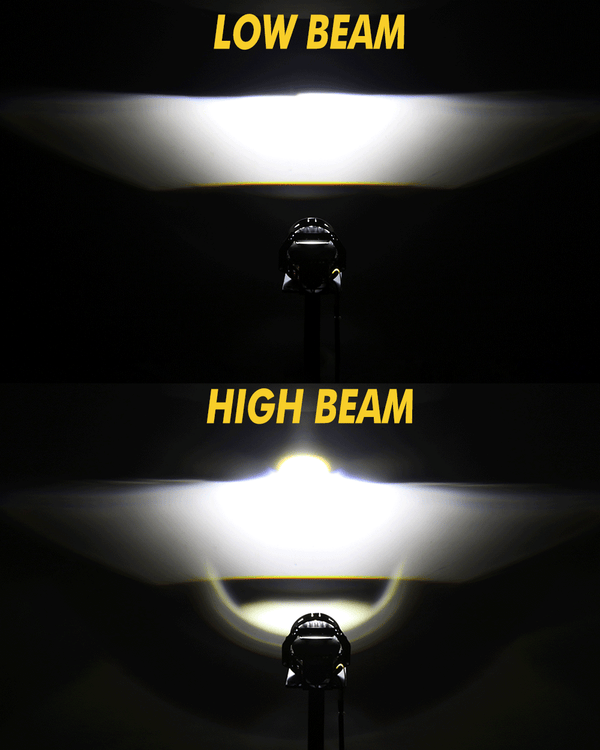 🆕3 Inch 140W Hyperboloid Bi-LED Direct Projector Lens Headlight K9 Ser