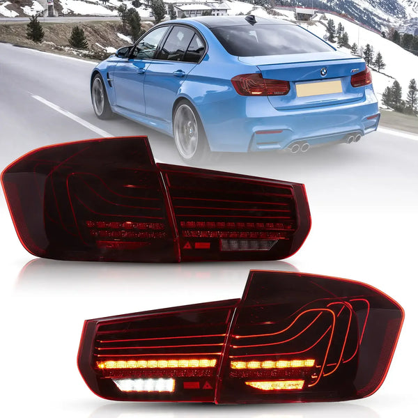 LED Laser Tail Lights Assembly CSL Style For 2012-2019 BMW 3 Series F3
