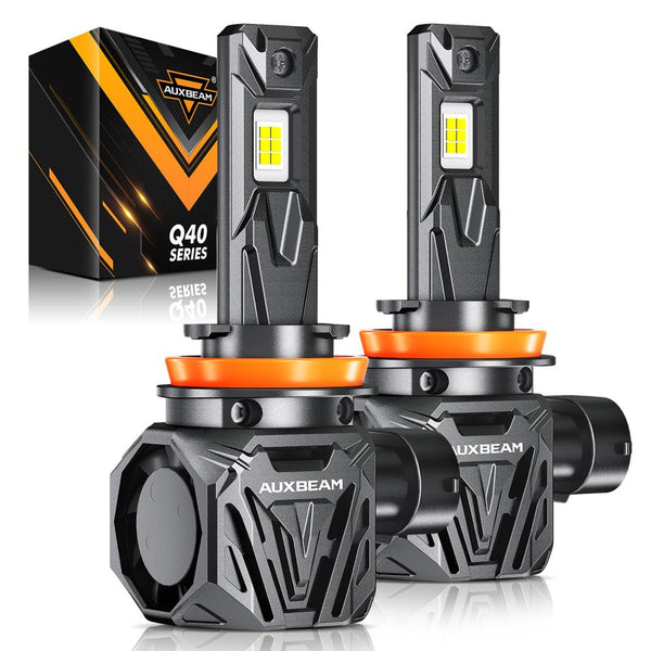 Auxbeam® H11/H9/H8 LED Headlight Bulb|Ultra-High Brightness LED ...