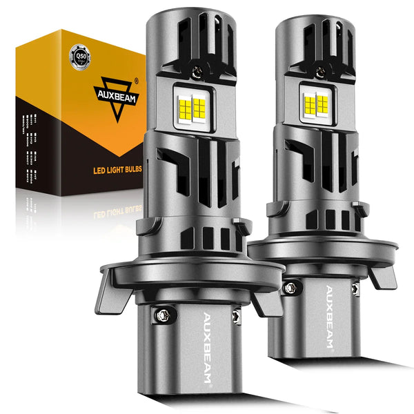 Auxbeam® 2025 Q50 LED Headlight Bulbs|Dual Turbo Fans LED Headlight Bulbs