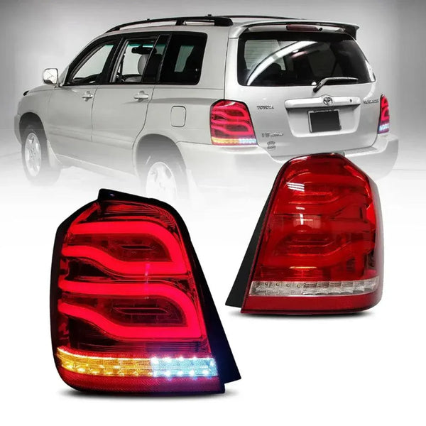 2001 2002 2003 2004 2005 2006 2007 Toyota Highlander 1th Gen (XU20) LED ...