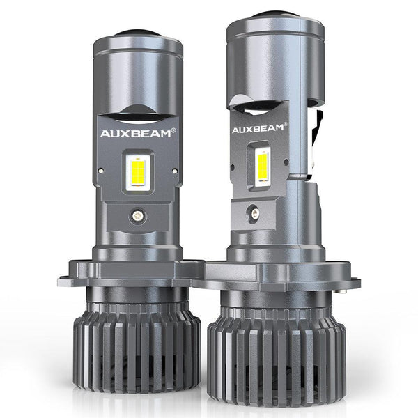H4 LED Headlight Bulbs 110W 10000LM Mini Bi-LED Projector Lens Headlig