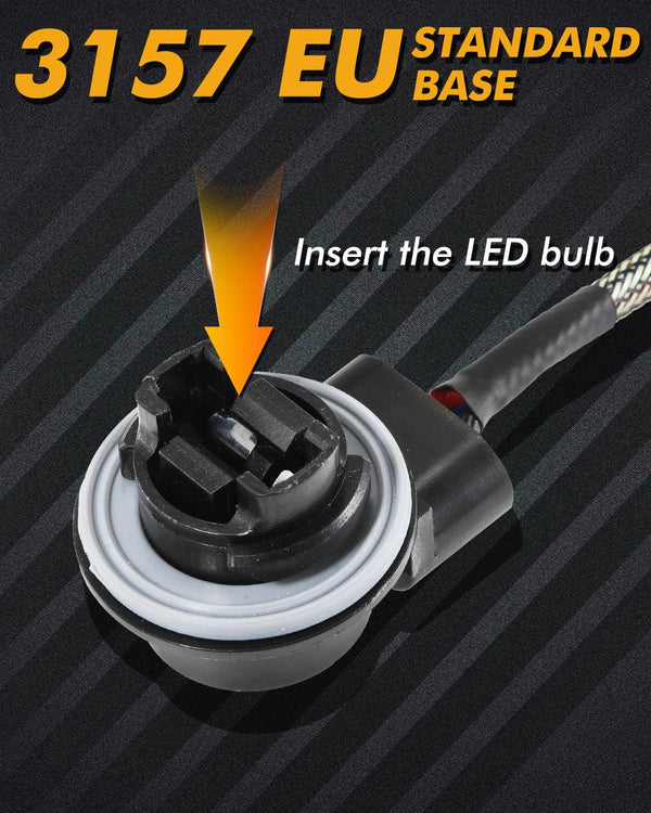 🆕3157 EU C8-Model Decoder Anti-Flicker CANBUS Resistors Decoder Avoid