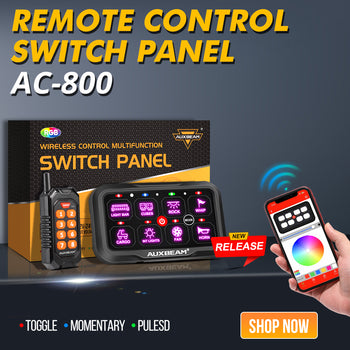 Auxbeam® LED Headlight Bulbs, Off Road Lights, Switch Panel