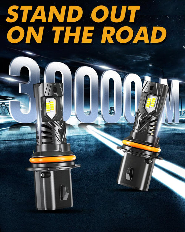 Auxbeam® 9007/HB5 LED Headlight Bulb|Ultra-High Brightness LED ...