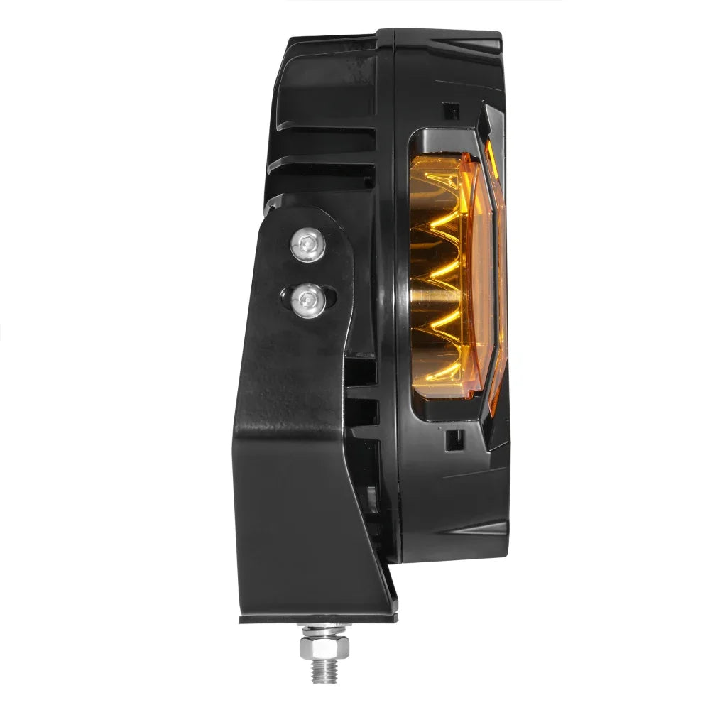 V-ULTRA Series | 9 Inch 300W LED Side Shooter Amber Driving Lights wit
