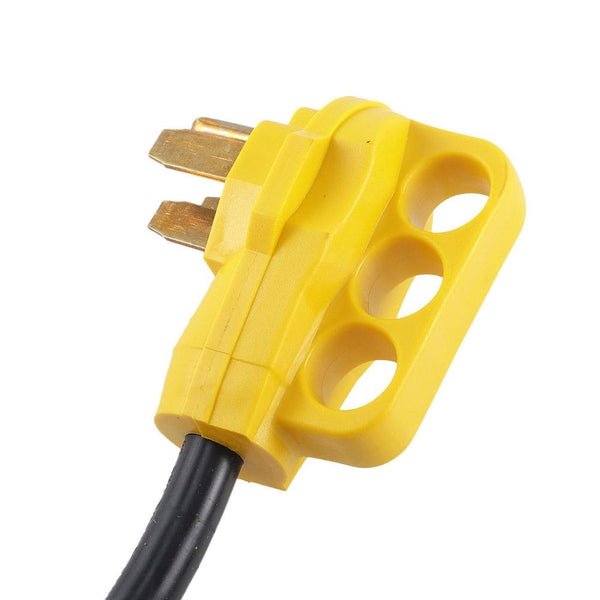 50 Amp Male to 30 Amp Female Adapter RV Electrical Converter Cord Cable ...