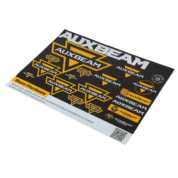 Auxbeam Designs Sticker Sheet