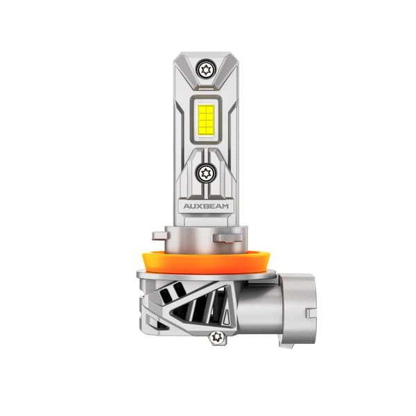 Auxbeam® H11/H9/H8 LED Headlight Bulb| 1:1 Size Plug-n-Play LED ...