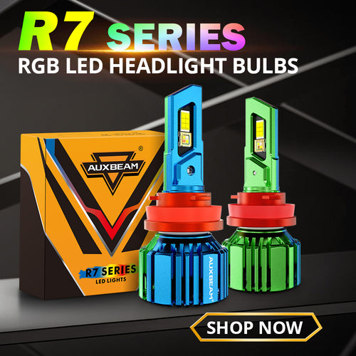 Auxbeam® LED Headlight Bulbs, Off Road Lights, Switch Panel