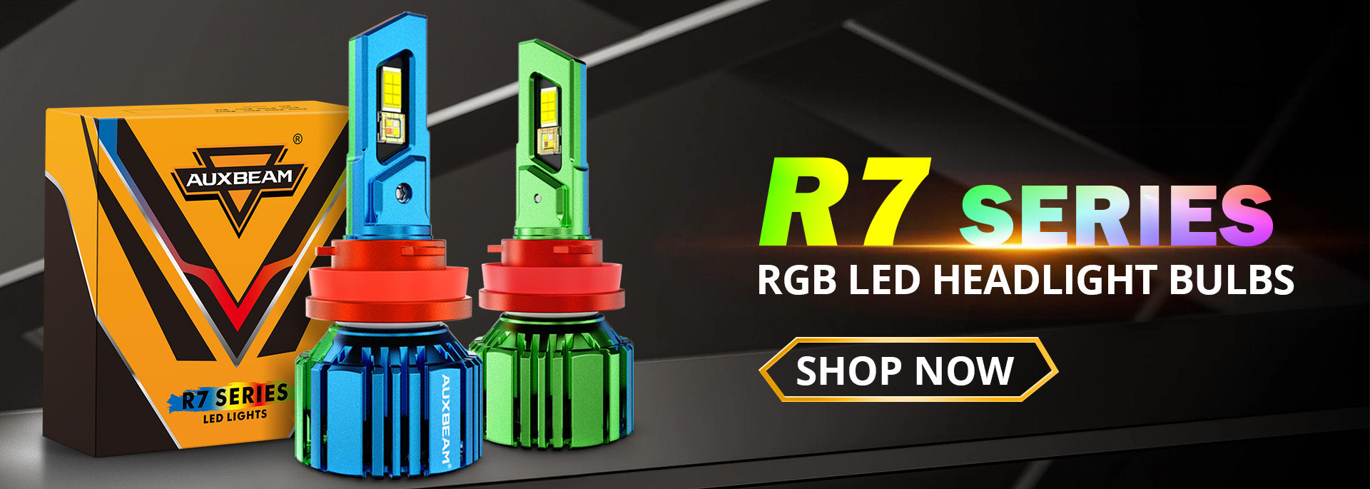 Auxbeam® LED Headlight Bulbs, Off Road Lights, Switch Panel