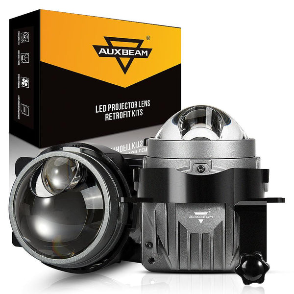 Auxbeam® 3 Inch bi-led projector lens fog light | Hyperborloid lens fog ...
