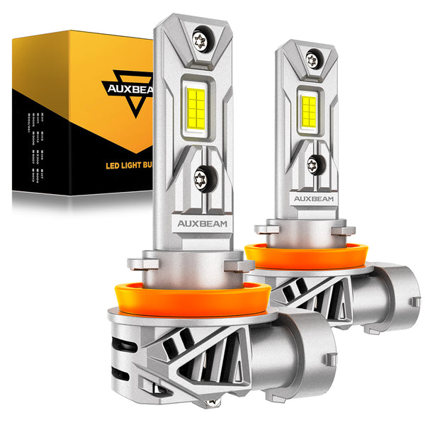Auxbeam® 1:1 Size 20000LM LED Headlight Bulbs | Plug-n-Play LED ...