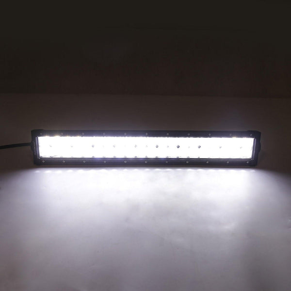 Auxbeam 52 inch LED Light Bar, 5D Series Combo Beam Double Row