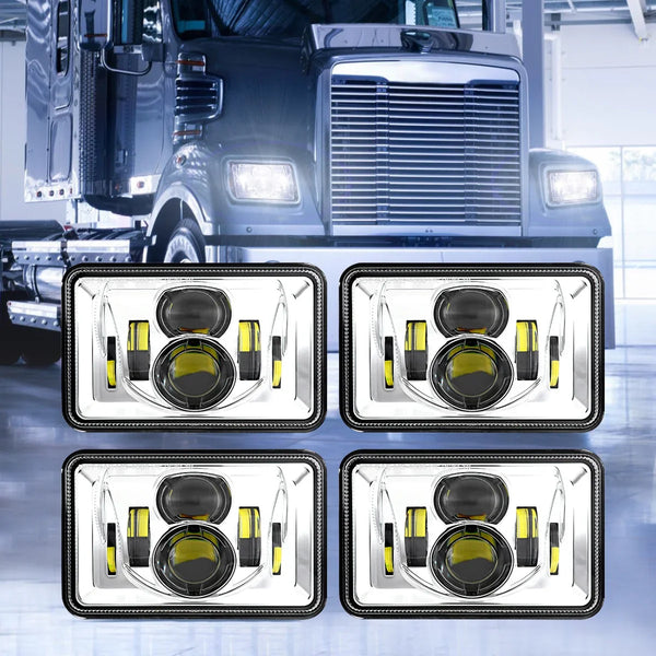 4x6 LED Headlights
