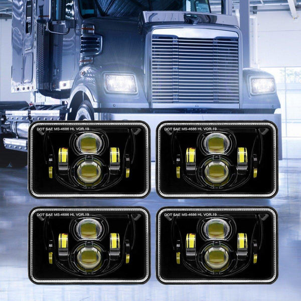4x6 LED Headlights
