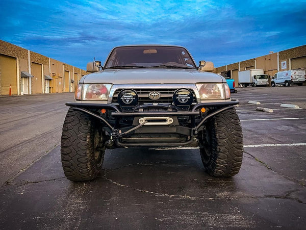 Auxbeam® 3 Inch 96W 9600LM 6 Modes White & Amber LED Pods Lights