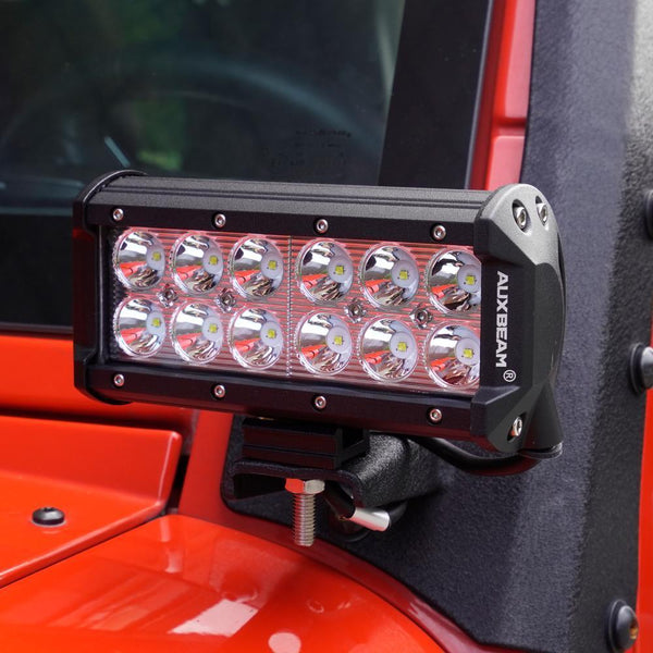 6.5 inch Classic-SM Series Dual Row LED Light Bar 6000K White Spot/Flo